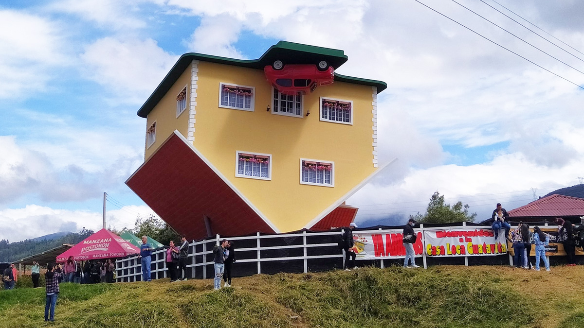 Conozca la casa al revés en Guatavita | KienyKe