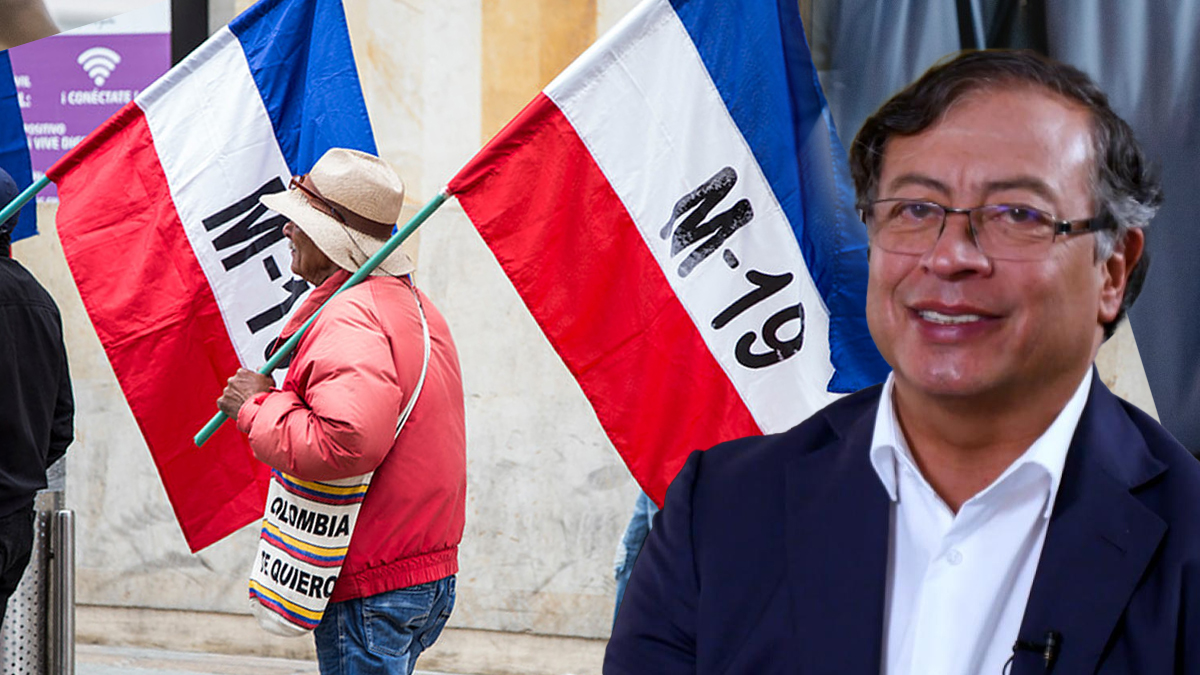 La bandera de M-19 podría verse en la posesión de Petro | KienyKe