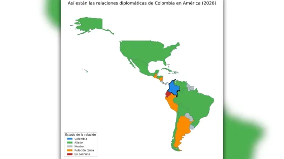 Así están las relaciones de Colombia con los países de América en 2026 ...