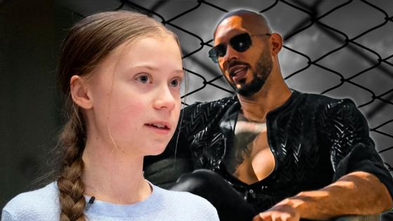 La ‘peinada’ de Greta Thumberg que terminó con Andrew Tate en la cárcel ...